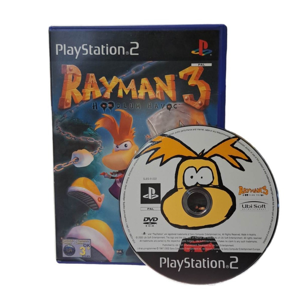 Pre-owned RayMan 3 Hoodlum Havoc - PlayStation 2 Game - Own4Less